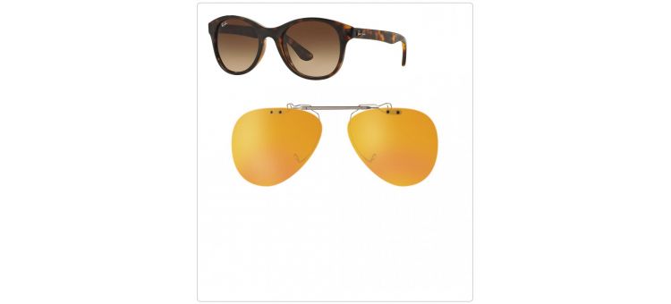 Clip relevable compatible Ray-Ban 4203 51mm